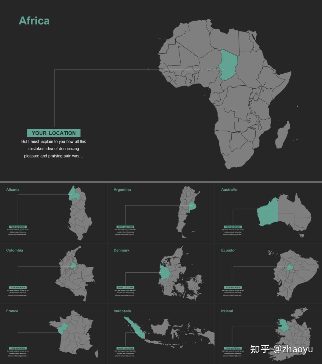 超强地图图表PPT模板来啦，可编辑可动态展示！（建议收藏） - 知乎