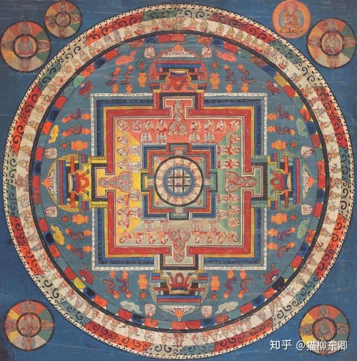 曼荼罗：娑婆世界诠释宇宙的神秘符号与华丽艺术 - 知乎