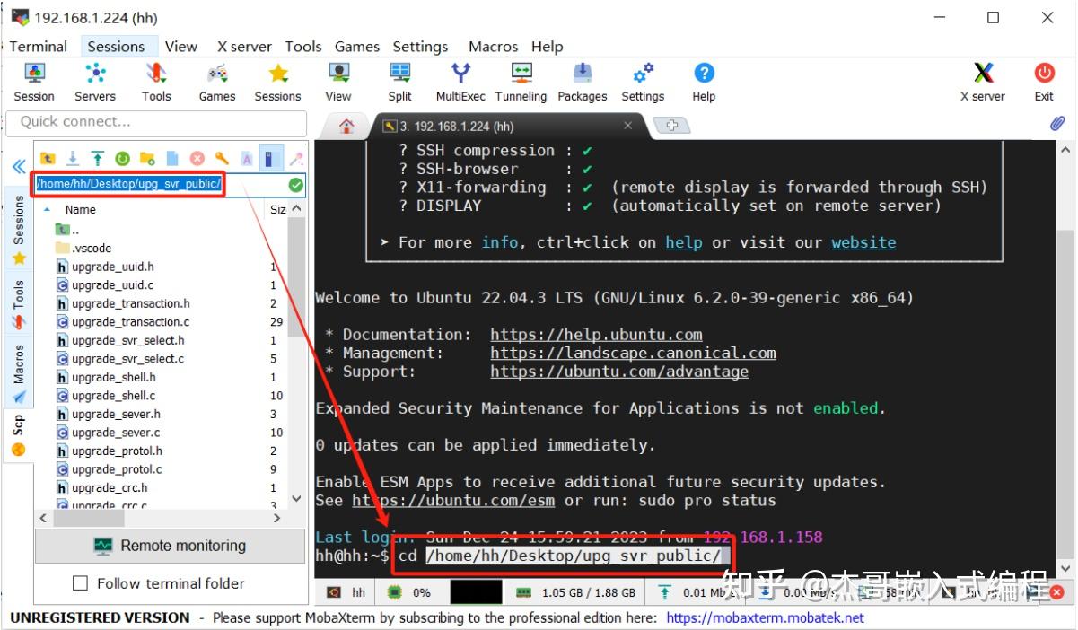 MobaXterm-SSH远程连接Ubuntu - 知乎