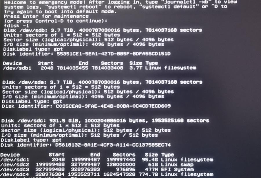 记录一次小白的Ubuntu续命：Ubuntu 断电重启后，卡死在红屏（无法进入输入密码登陆界面） - 知乎