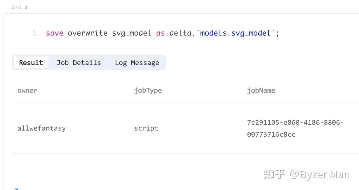 Byzer-python 如何将算法模型存储到数据湖里 - 知乎