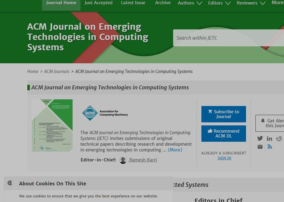 《ACM Journal on ETiCS》杂志投稿周期多久？ - 知乎