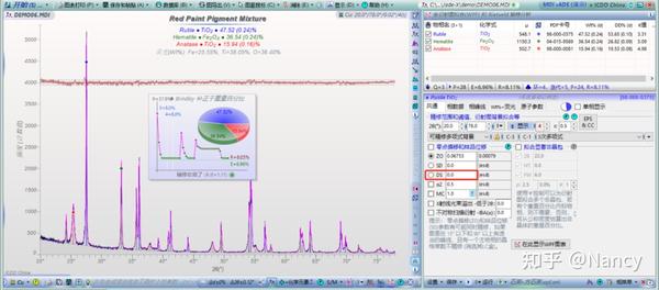 JADE pro 8.7 怎么做XRD数据？ ——角度误差（Δ2θ）相关精修功能介绍 - 知乎