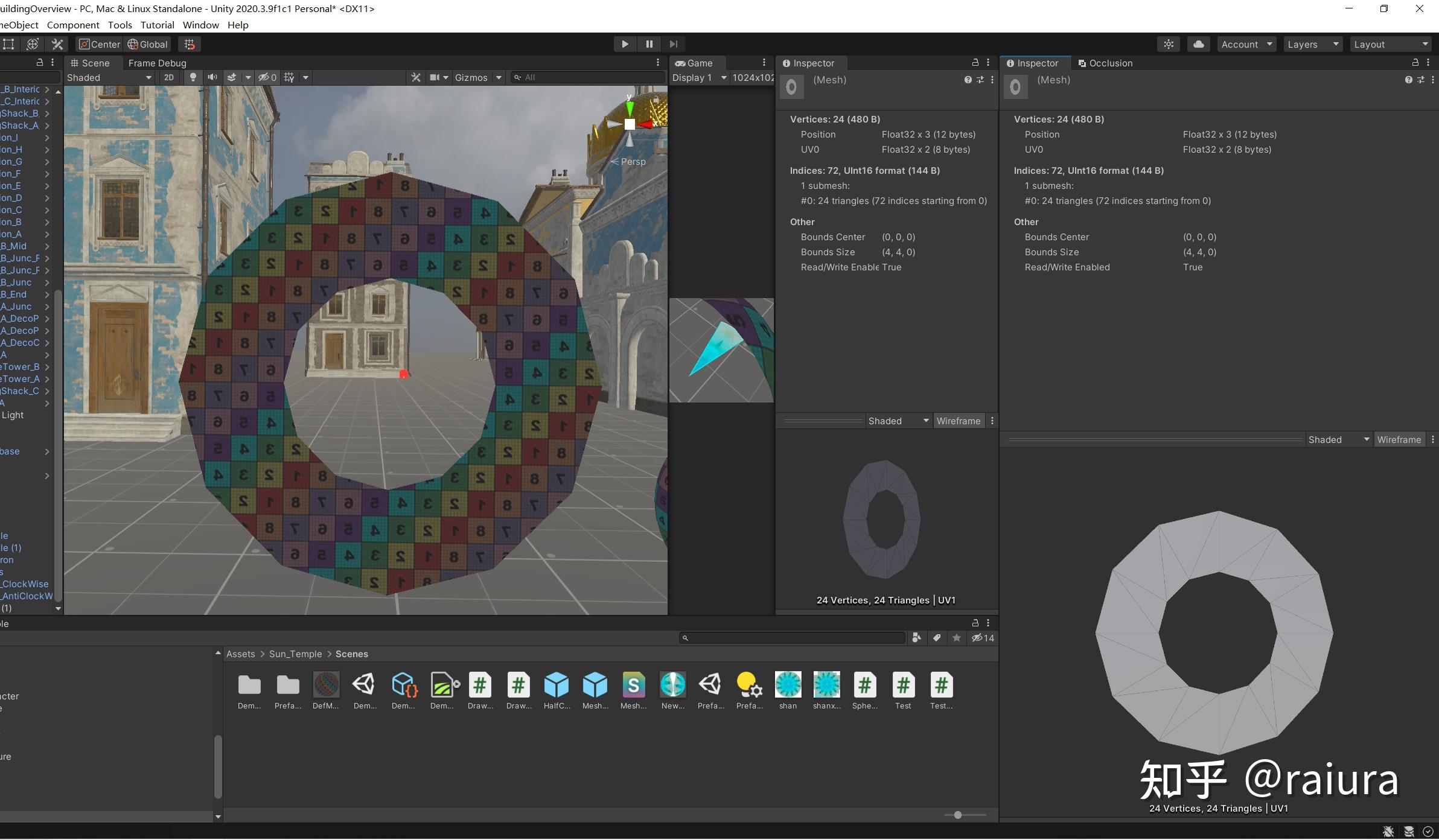 Unity实用技巧：利用Mesh绘制圆形和扇形。 - 知乎
