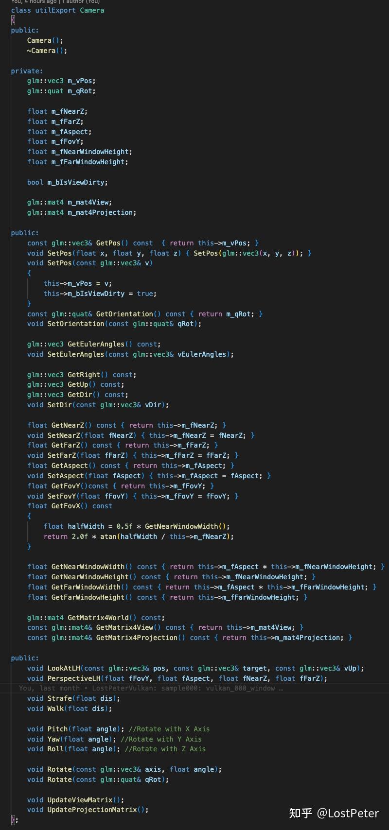 Vulkan学习例子005: vulkan_005_camera 摄像机漫游功能 - 知乎