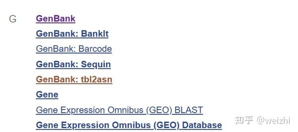 NCBI之GenBank详细介绍 - 知乎