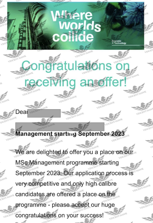 2023 VH Offer | G5 news！IC管理学硕士录取捷报！ - 知乎