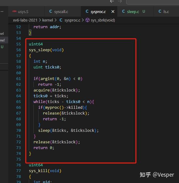 Lab: Xv6 and Unix utilities - 知乎