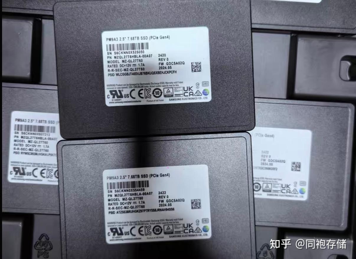 三星 PM9A3 7.68T PCIE4.0 U.2 接口之外，还有哪些企业级固态值得选？ - 知乎
