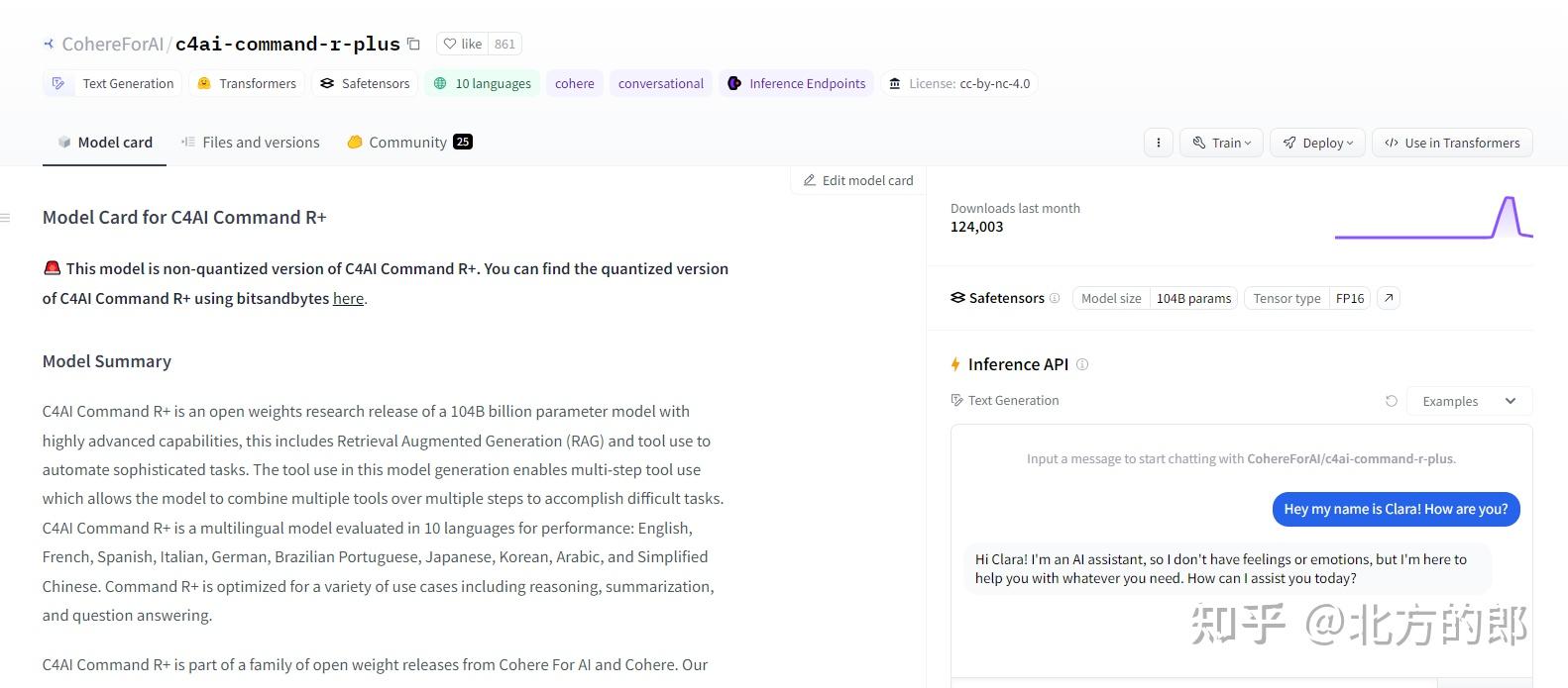 终于有开源大模型在Chatbot Arena上超过GPT-4了，Command R+ 效果让人赞叹 - 知乎