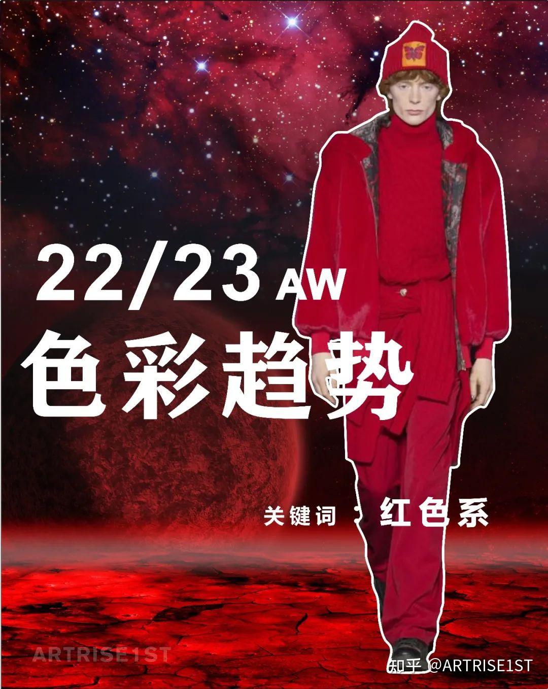 2022/23AW男装色彩趋势&红色系 - 知乎