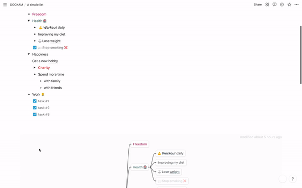 Notion使用教程：Dockam——将你的 Notion 页面一键转换成漂亮的思维导图 - 知乎