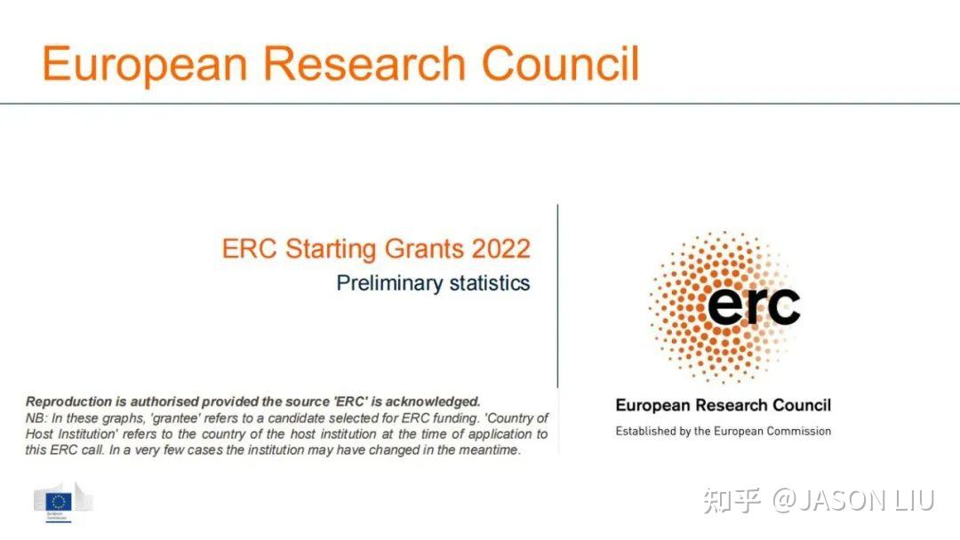 欧洲杰出人才计划ERC申请条件、项目介绍及2022年申请结果统计 - 知乎