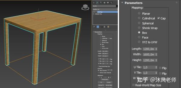 沐风老师一步一步教你在3DMAX中UVW贴图和展开UVW的方法 - 知乎