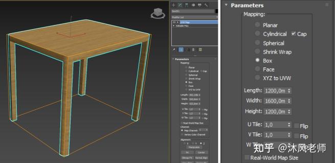 沐风老师一步一步教你在3DMAX中UVW贴图和展开UVW的方法 - 知乎
