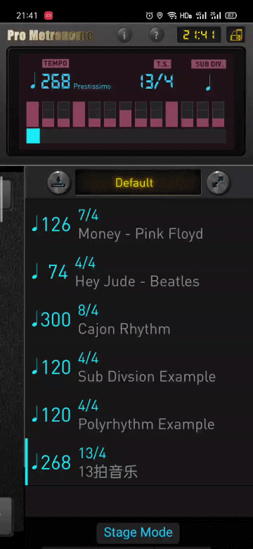 【软件】也许是史上*好用的软件节拍器Pro Metronome的史上*全指南 - 知乎