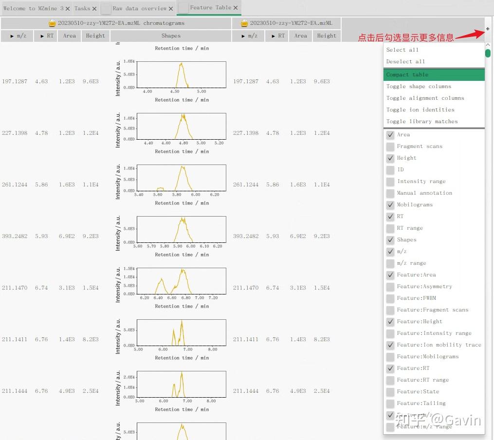 LCMS数据的MZmine-FBMN分析流程指南 - 知乎