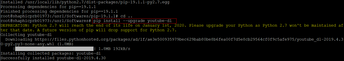 Linux系统中使用youtube-dl下载YouTube网站视频 - 知乎
