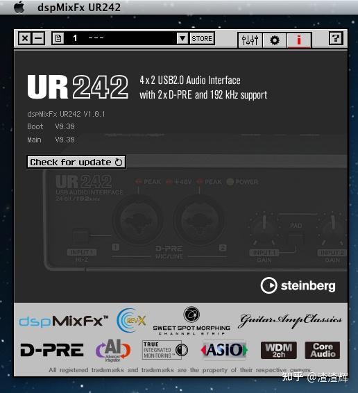 UR242 上手体验---UR 系列又出新品——Steinberg 最新... - 知乎