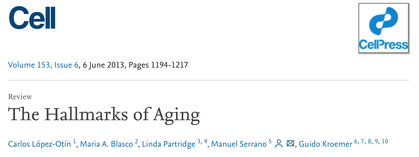 表观遗传变异: Hallmark of Aging - 知乎