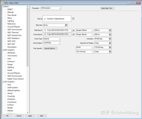 STK学习之STK基本练习1：生成卫星轨道 - 知乎