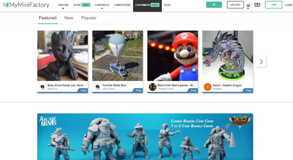 国外免费的8个3D打印模型网站分享 - 知乎