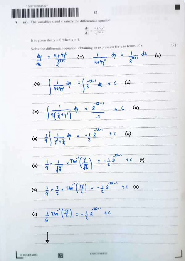 独家！A-Level数学P1、P3真题解析，文末附备考秘籍！ - 知乎