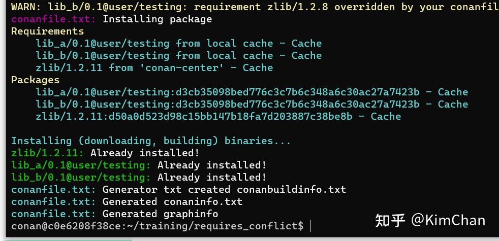 C/C++包管理Conan教程【12】解决冲突 - 知乎