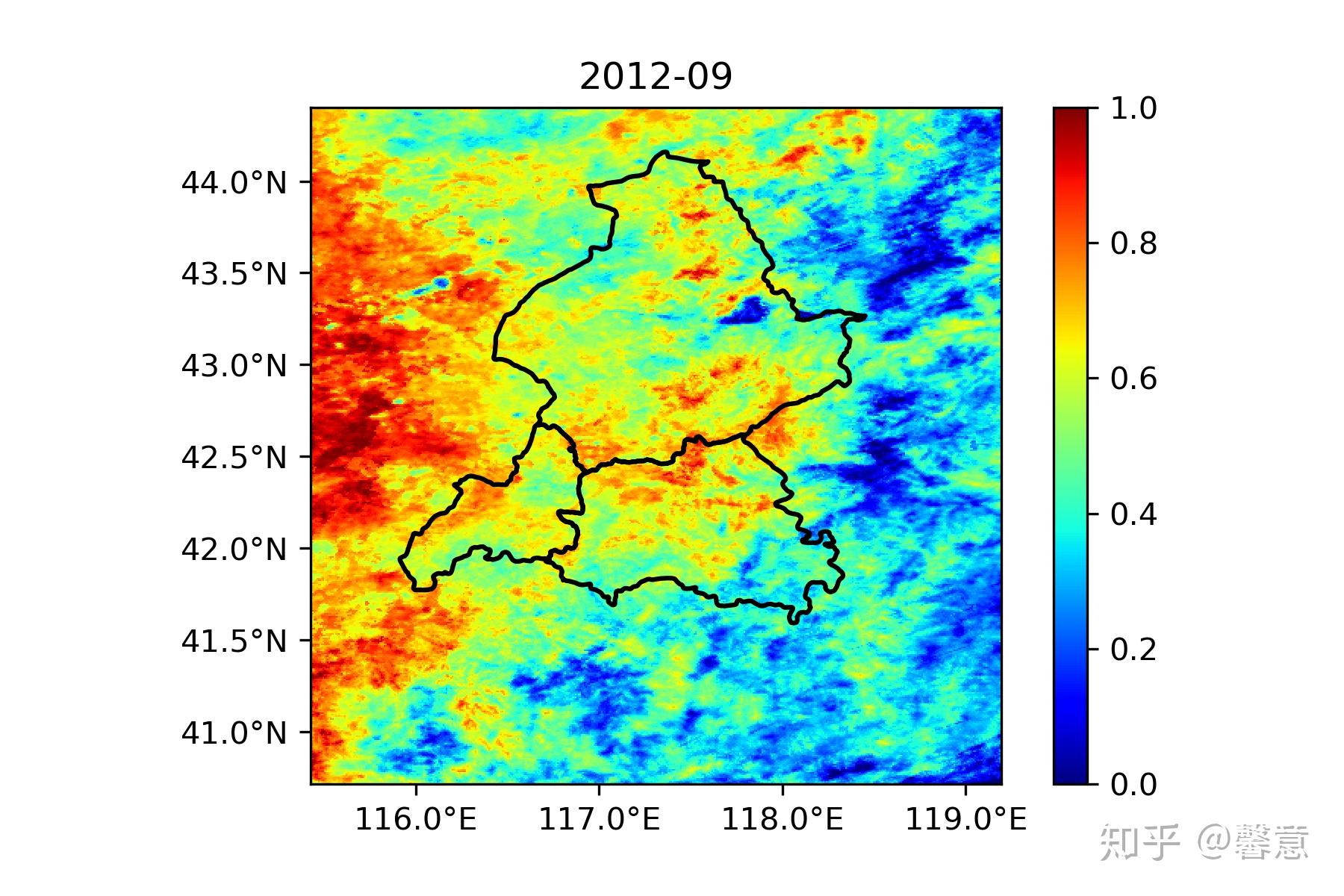 python使用modis数据实现温度植被干旱指数TVDI的计算 - 知乎
