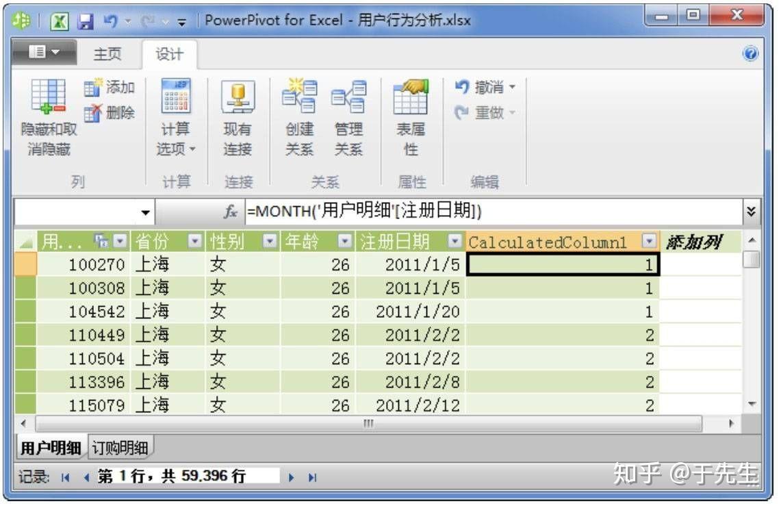 PowerPivot函数计算 - 知乎