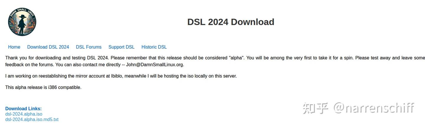 Damn Small Linux 停更16年后，2024 回归更新 - 知乎