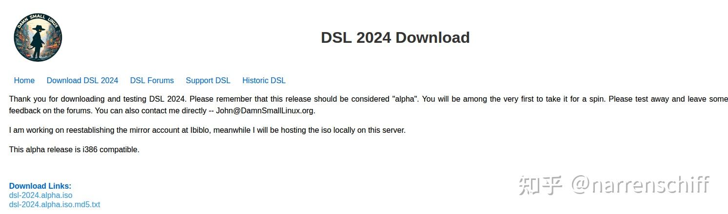 Damn Small Linux 停更16年后，2024 回归更新 - 知乎