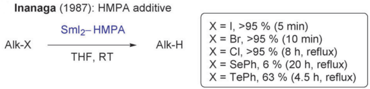 单电子转移试剂——二碘化钐 - 知乎
