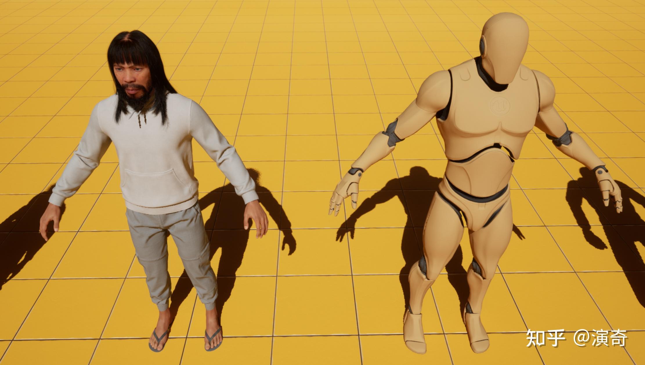 【UE4】Metahuman事项(角色导入引擎+ALS动画IK系统+Maya HumanIK动画重定向) - 知乎