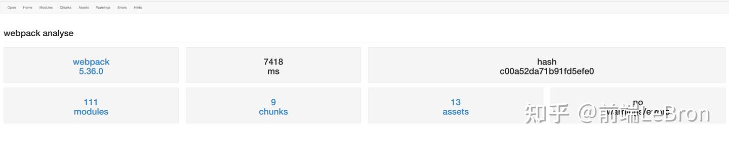 [分享]Webpack打包分析工具 - 知乎