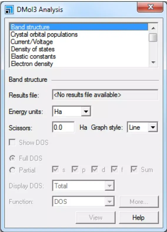 Materials Studio官方教程：DMol3——模拟电子输运【2】 - 知乎