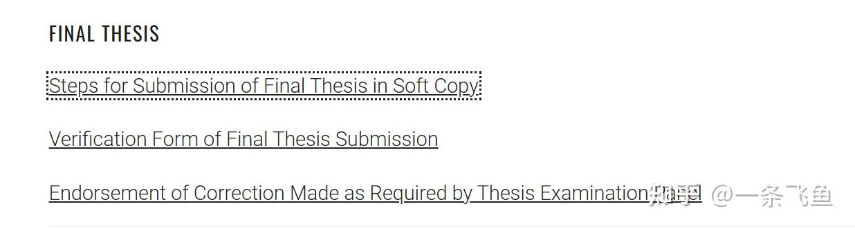 #USM final thesis submission 完整攻略--步骤详解# 博士毕业 经验分享 （***不要把我写的放到你的文章里哈，我 ...