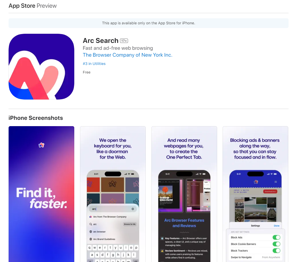 Arc Search将彻底颠覆百度？互联网巨头快来抄作业了！ - 知乎