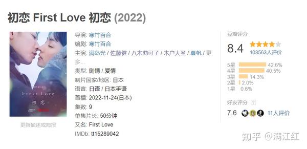 我的2022十佳日剧:纯爱剧《初恋》《静雪》最佳,恐怖剧集《噬亡村》独占鳌头 知乎