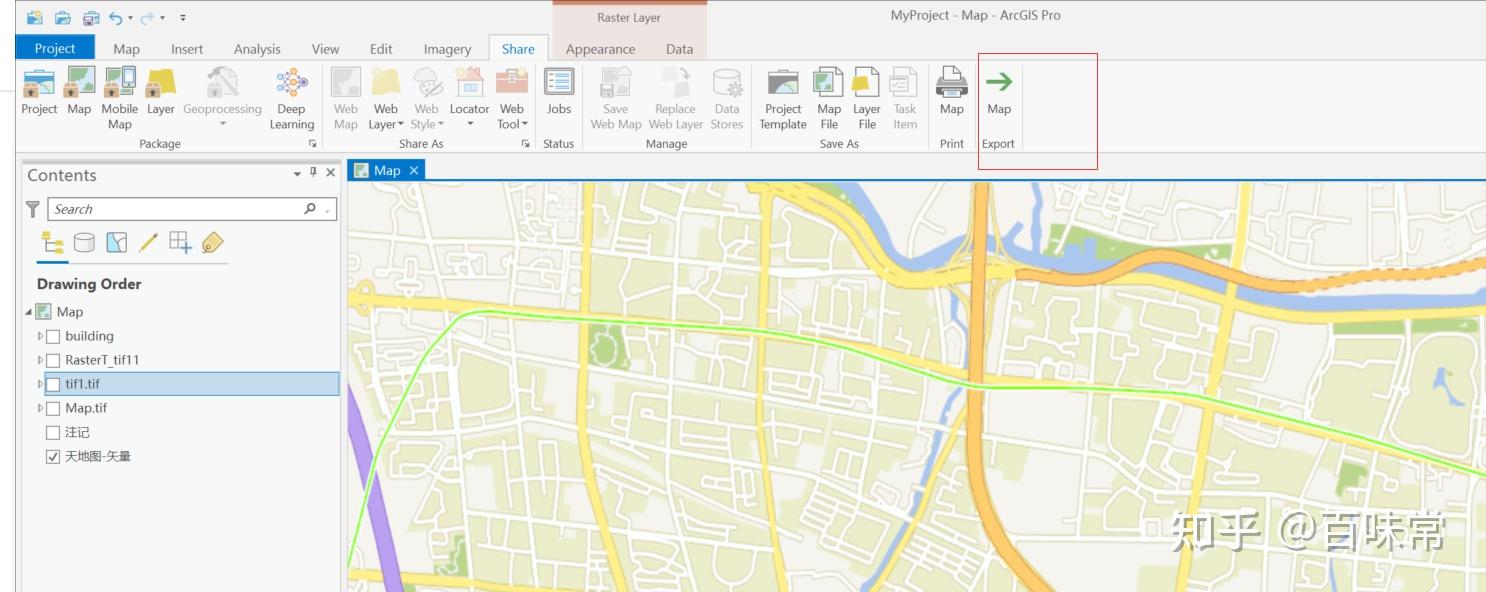 ArcGIS Pro方式下载天地图并从中提取建筑物图层 - 知乎