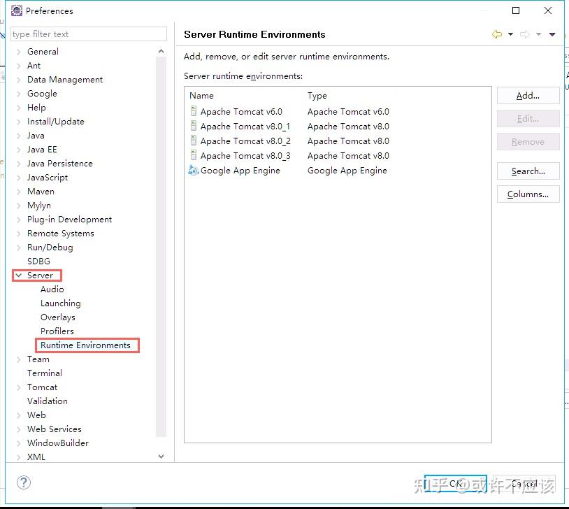 最合适的Eclipse配置tomcat - 知乎