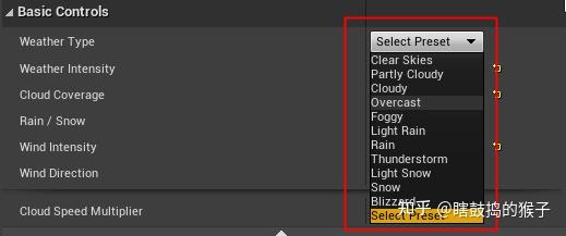 UE4 Ultra Dynamic Weather（UDW）参数翻译及功能概述 - 知乎
