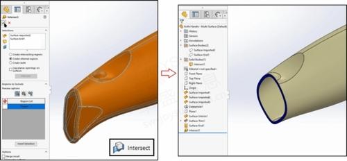 使用SOLIDWORKS 曲面工具修复导入的模型 - 知乎