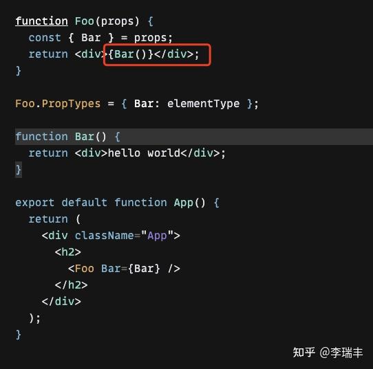 React PropTypes 中的 elementType - 知乎