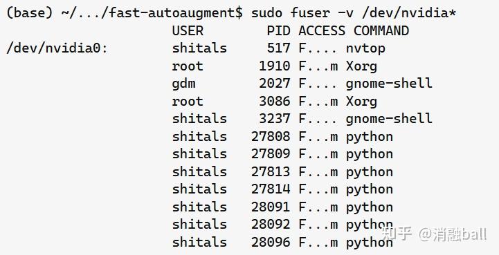 nvitop中no such process的任务，无法通过kill -9 pid来kill掉 - 知乎