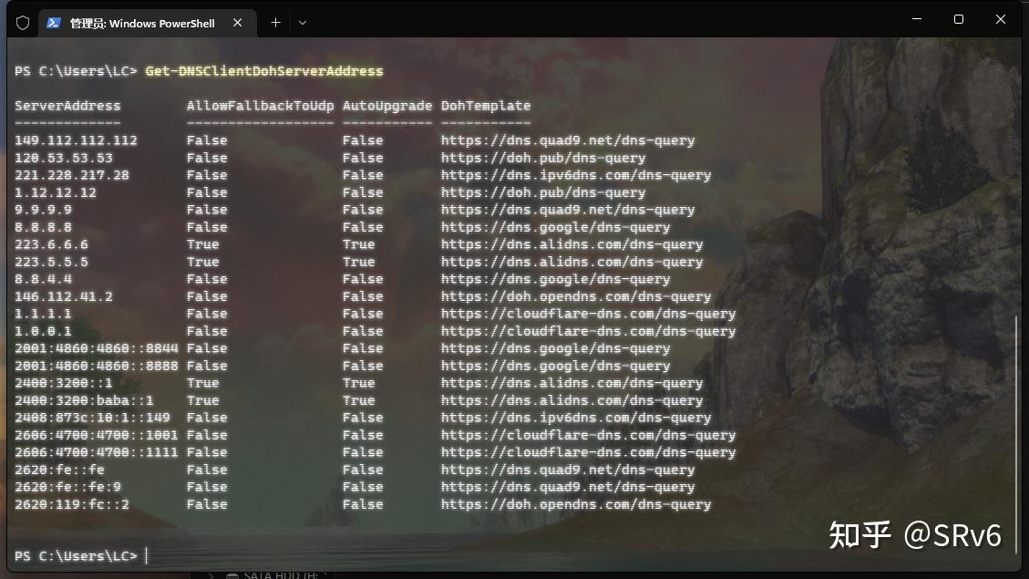 让Windows支持国内DoH做DNS解析 - 知乎