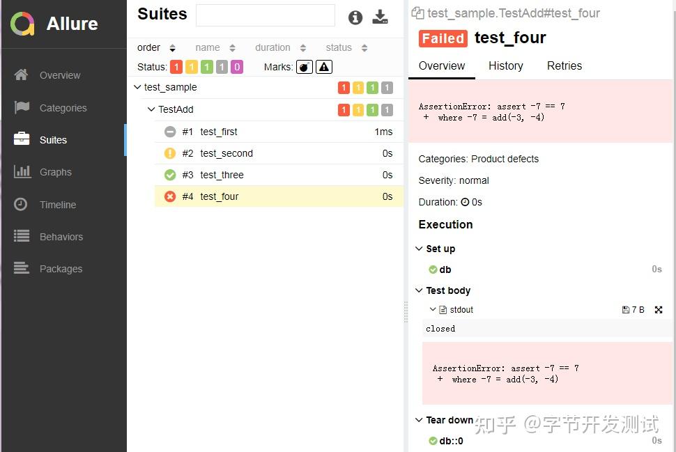Pytest自动化测试框架之Allure报告 - 知乎