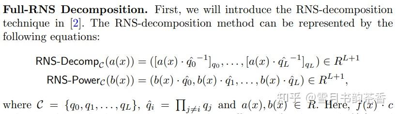 基于RNS的两篇经典CKKS（SAC） - 知乎