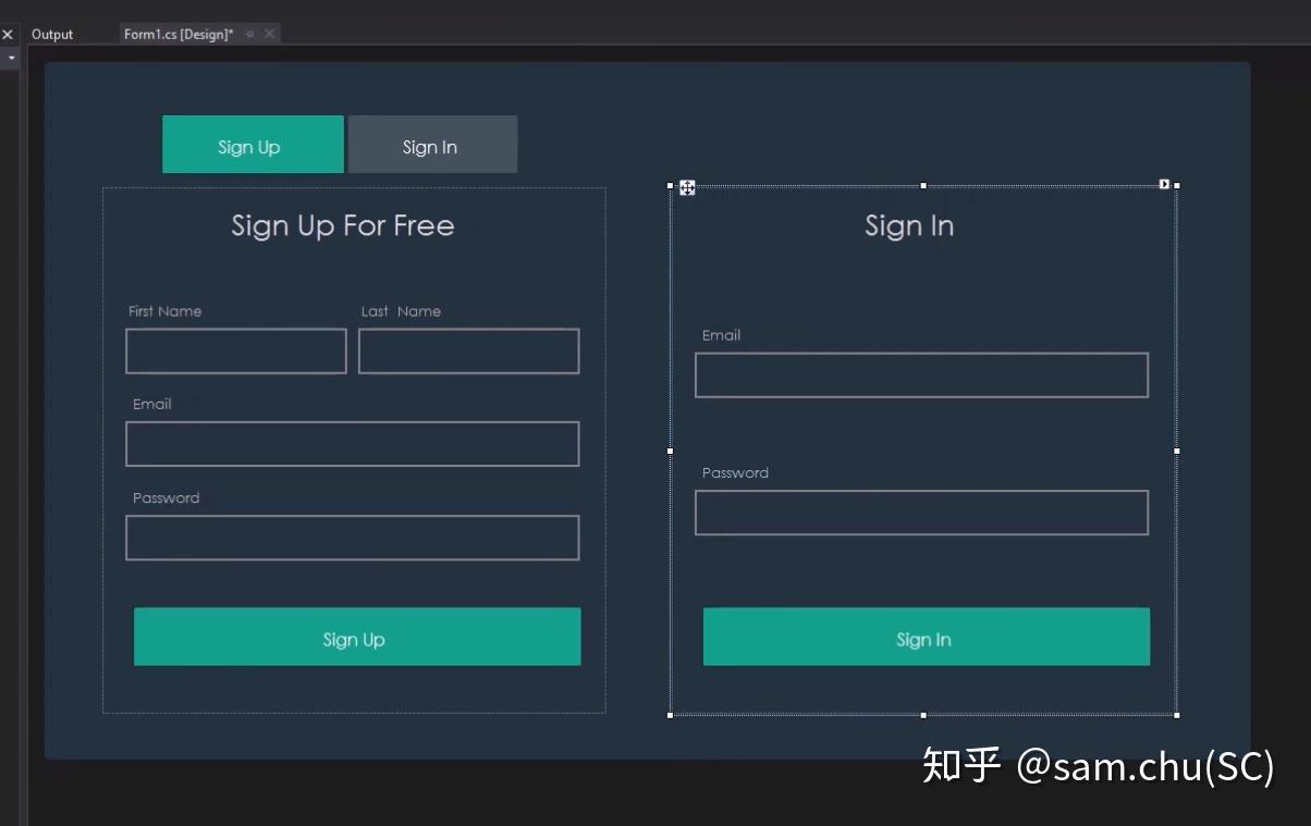 C# Windows Forms 笔记 - Bunifu 插件 - Login Form 制作流程 - 知乎