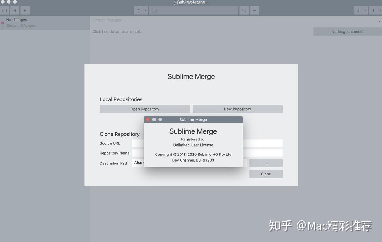 Sublime Merge for Mac(git客户端工具) - 知乎